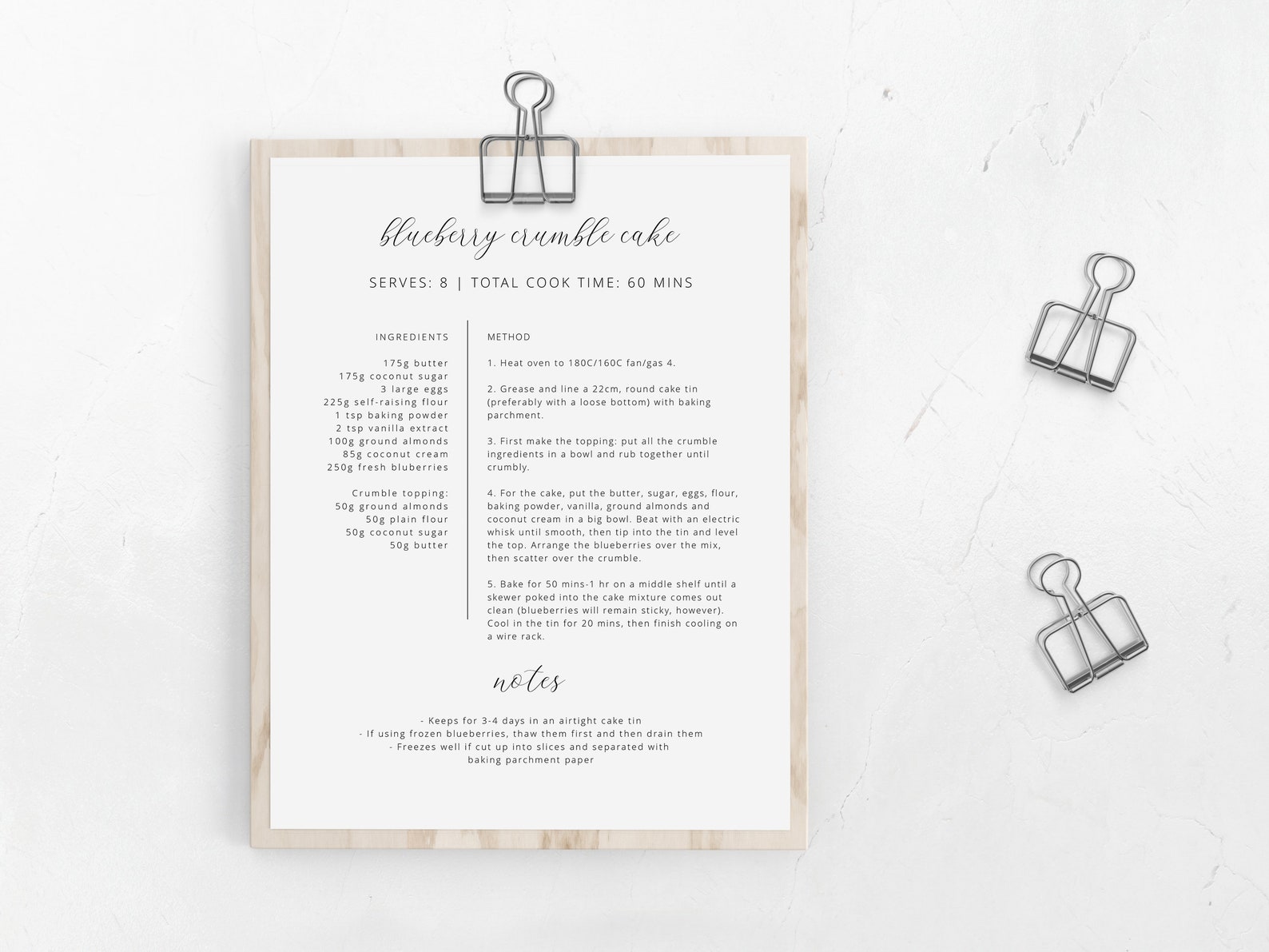 Editable Recipe Binder Template Printable Recipe Organizer - Etsy