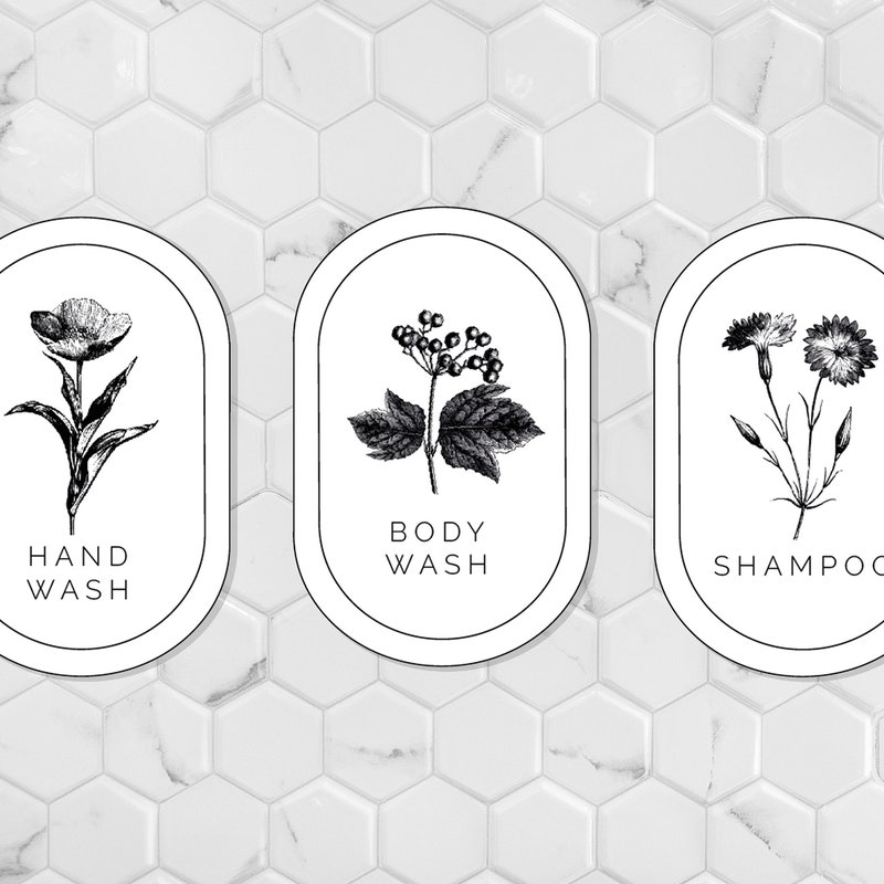Bathroom Labels - Etsy