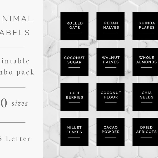 Label Bundle - Etsy