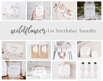 Wildflower First Birthday - Etsy