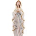 Our Lady of Lourdes Wooden Statue, Life Size Saint Sacred Religious ...