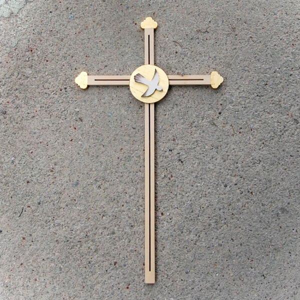 Cross With Dove - Etsy