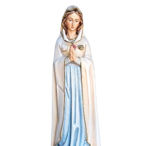 Our Lady of Lourdes Wooden Statue Life Size Religious Sacred - Etsy