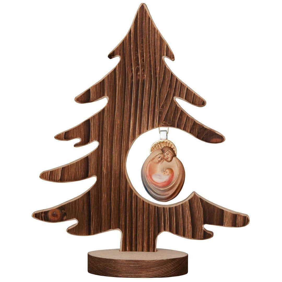 Fir Tree With Holy Family - Religious Catholic Decor, Christmas Gifts ...