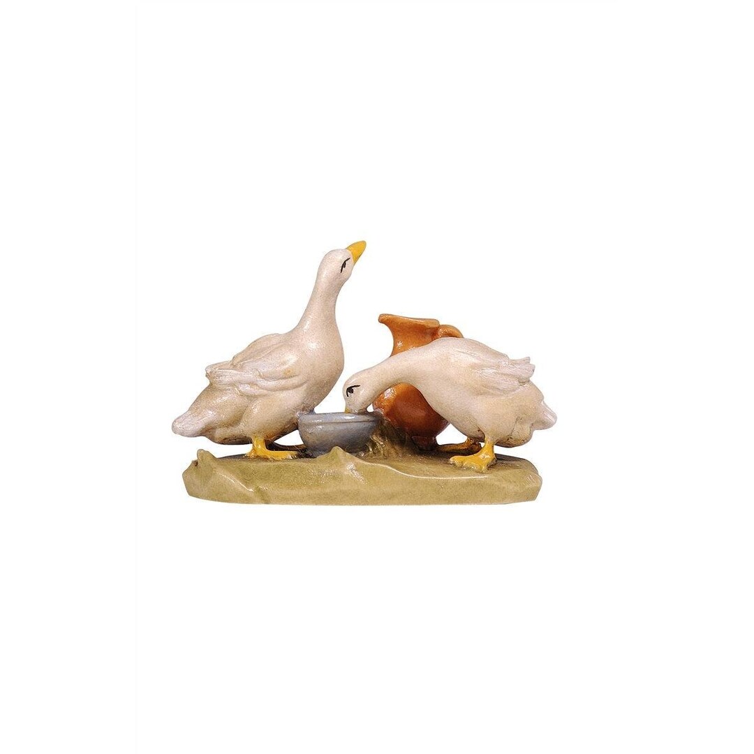 Hand-painted Duck Nativity Figurine – Maple Wood, Jerusalem Scene - Etsy