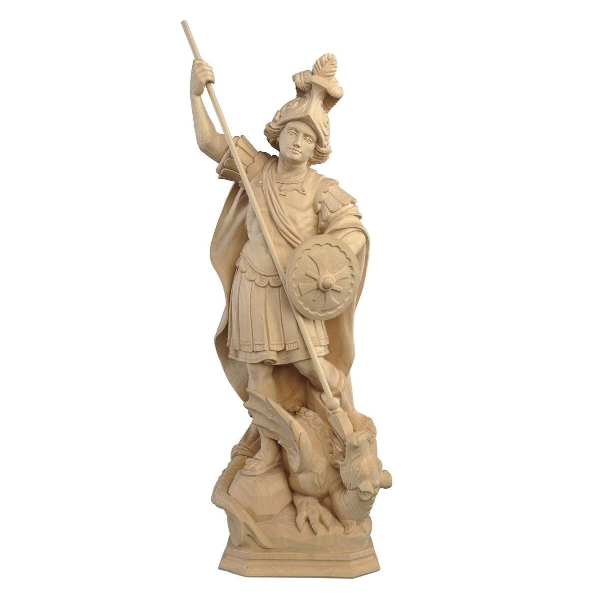 Hand Carved St. George Maple Wood Statue, Religious Gift - Etsy