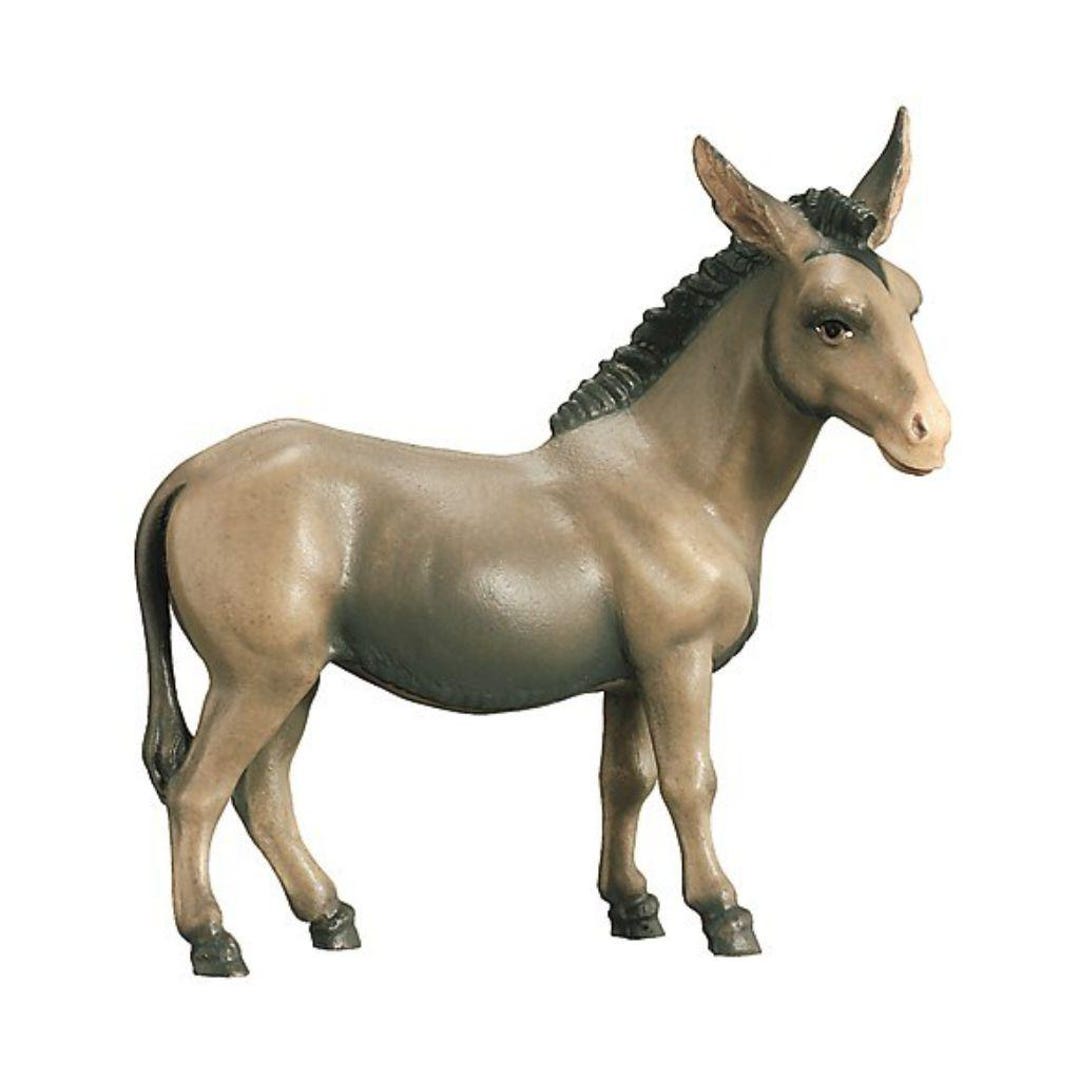 Donkey - Peasant Wooden Nativity Scene, Religious Catholic Christian ...