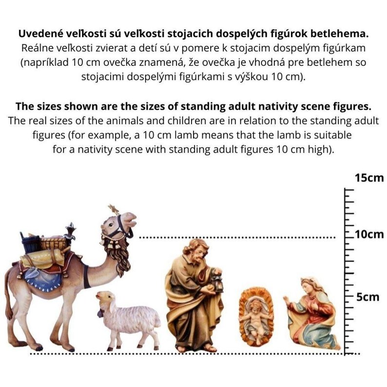 Tyrolean Nativity Scene With 4 Figurines RA Wooden Stable, Nativity ...