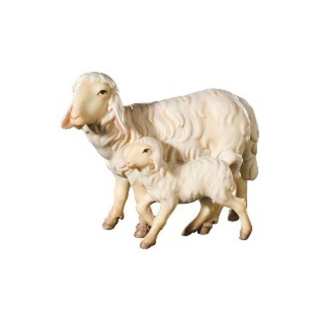 Standing Sheep - Peasant Wooden Nativity Scene, Religious Catholic ...