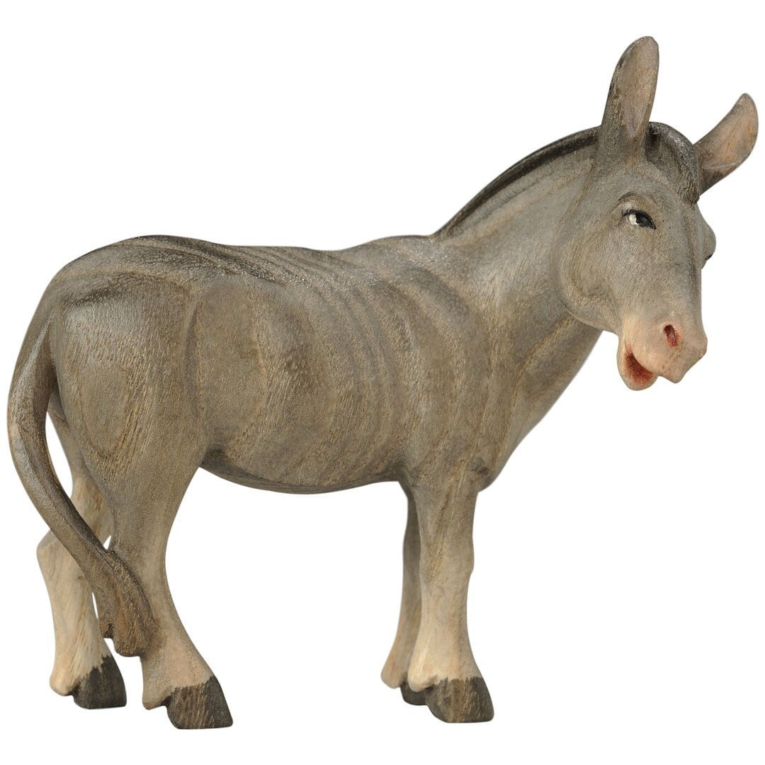 Standing Donkey - Morning Star Standing Donkey Wooden Nativity Scene ...
