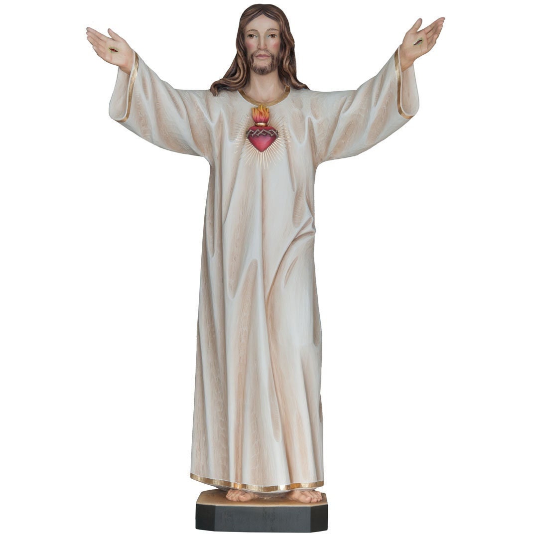 Sacred Heart of Jesus -religious Catholic Statue, Religious Catholic ...