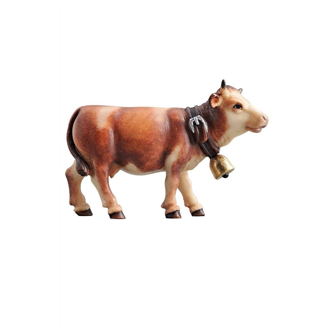 Hand-painted Maple Wood Cow Figurine – Nativity Scene Accessory - Etsy