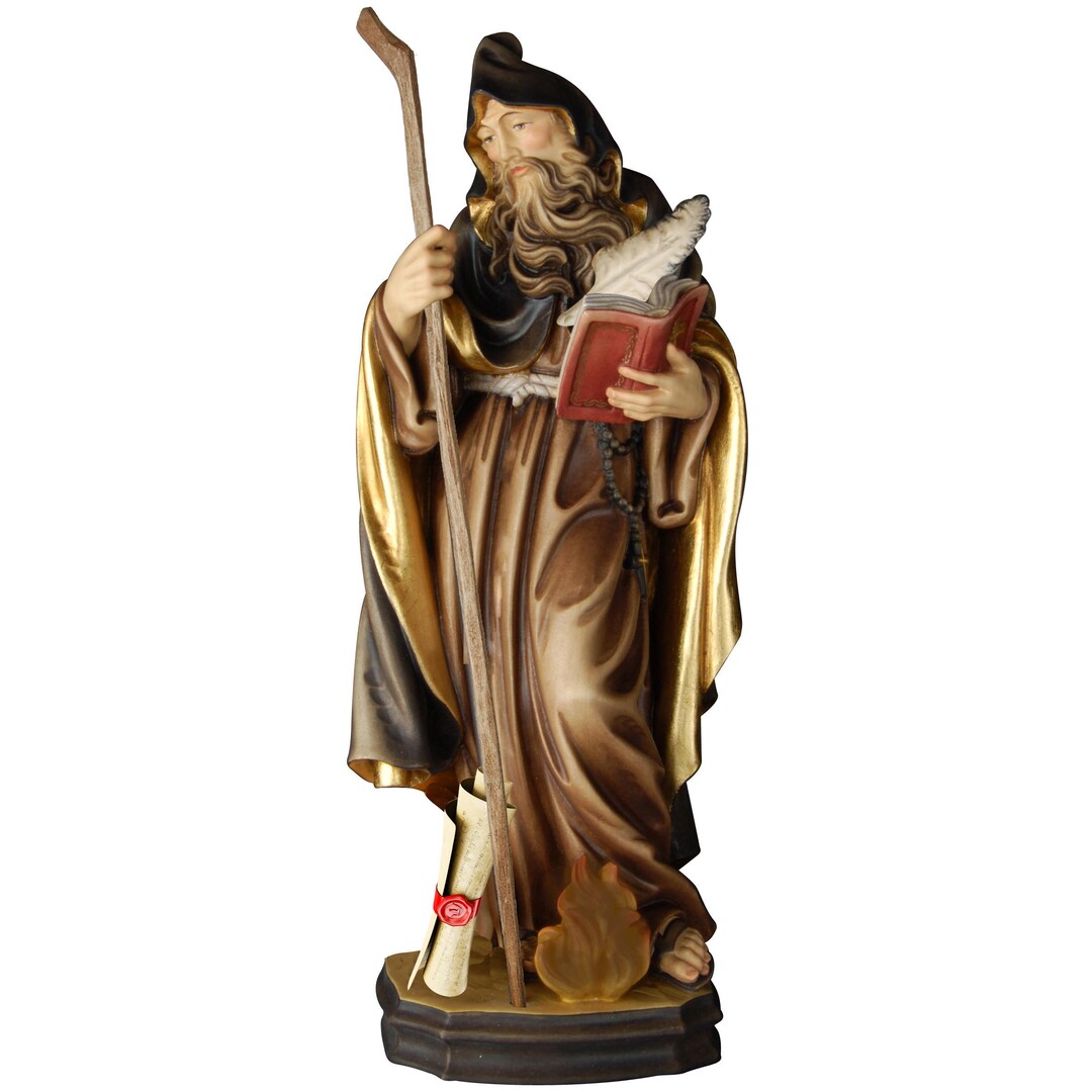Saint Ephrem the Syrian Wooden Statue, Religious Statues, Catolic ...