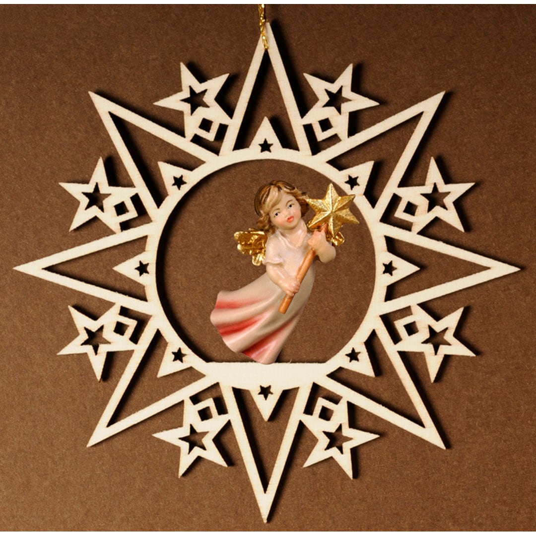Stars With Angel Flying -religious Catholic Gifts, Christmas Gifts ...