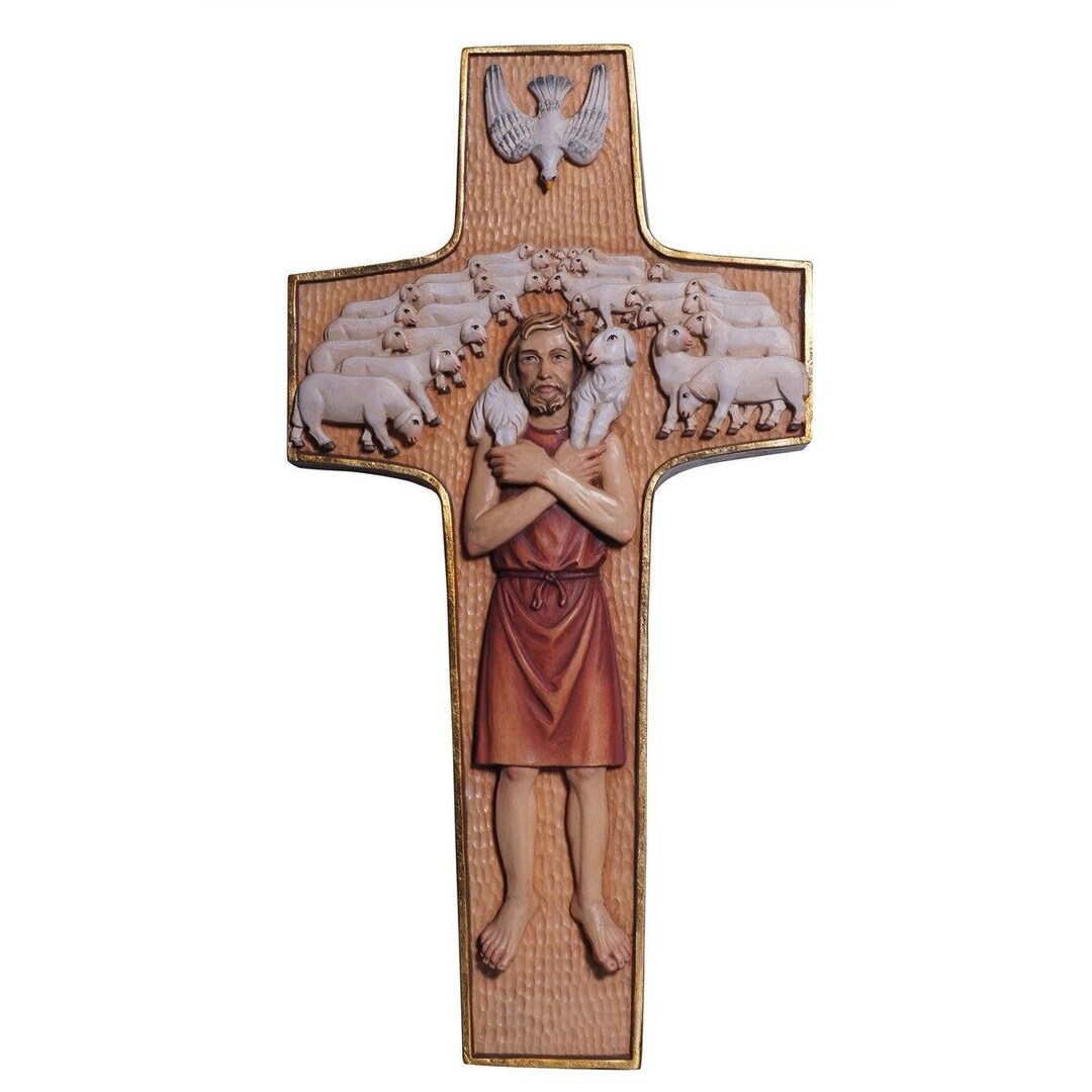 Wooden Cross of Pope Francis Crosses Wall Cross Catholic Christian ...
