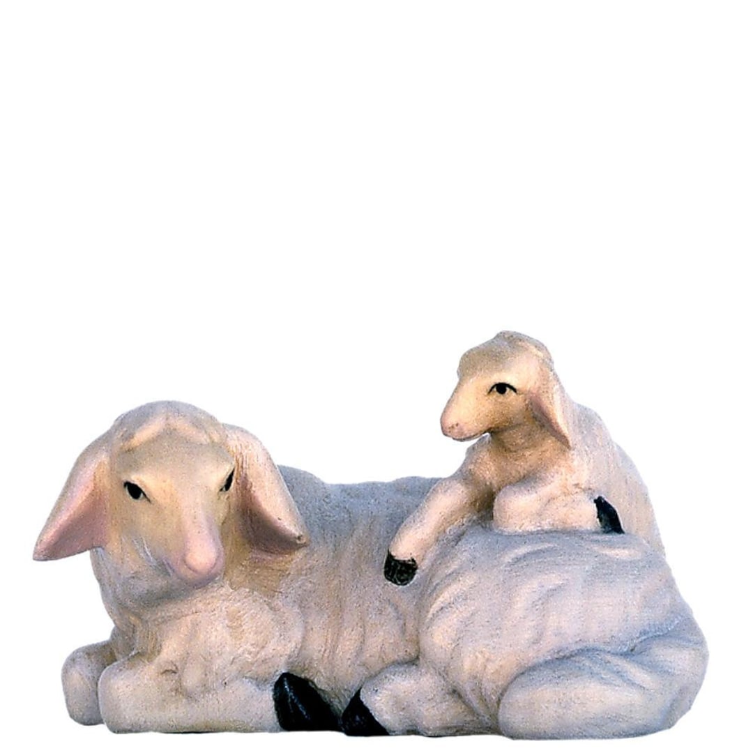 Lambs for Nativity - Modern Nativity Animals – Sheep With Lamb ...