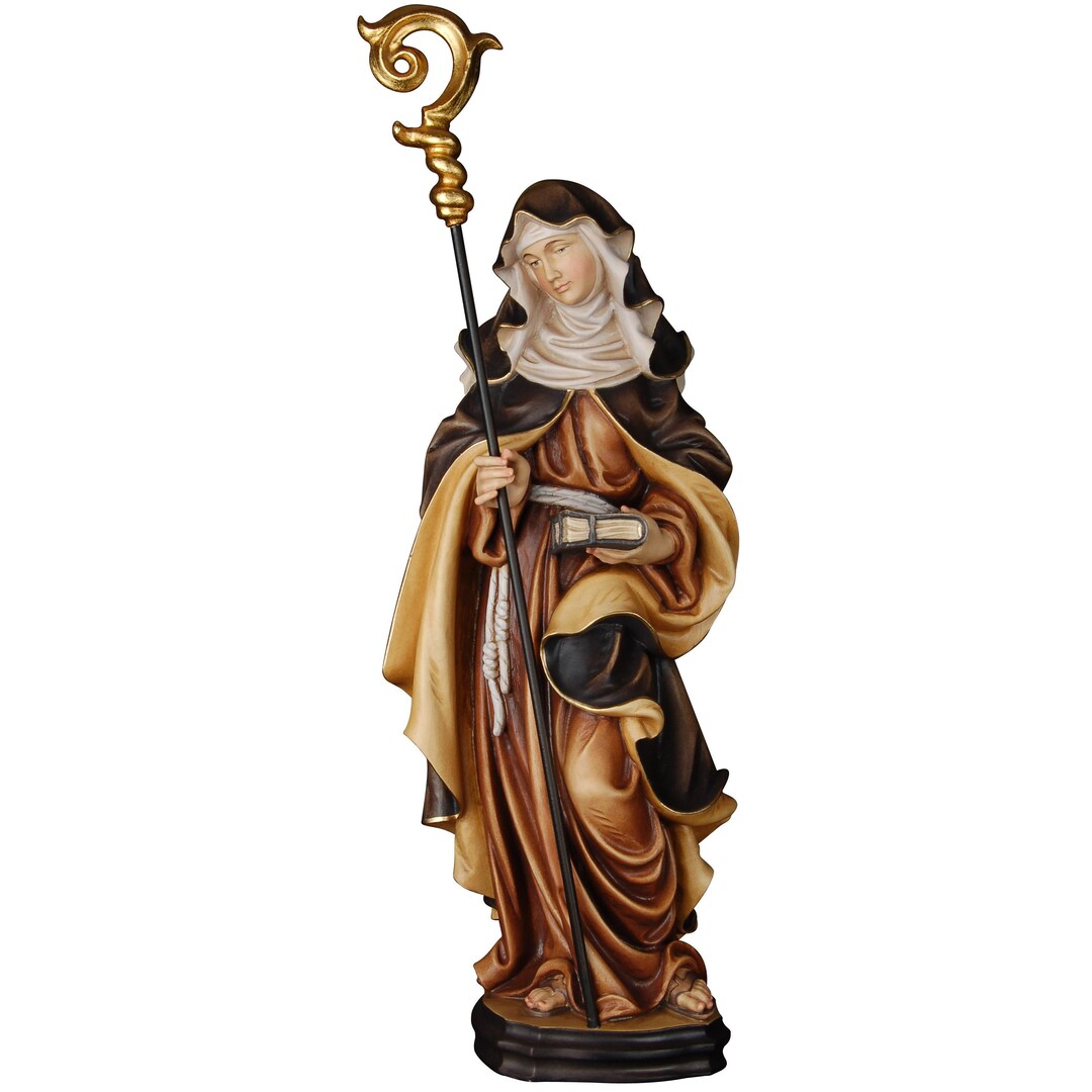 Saint Laura of Cordoba Wooden Statue, Hand-painted Religious Gift - Etsy
