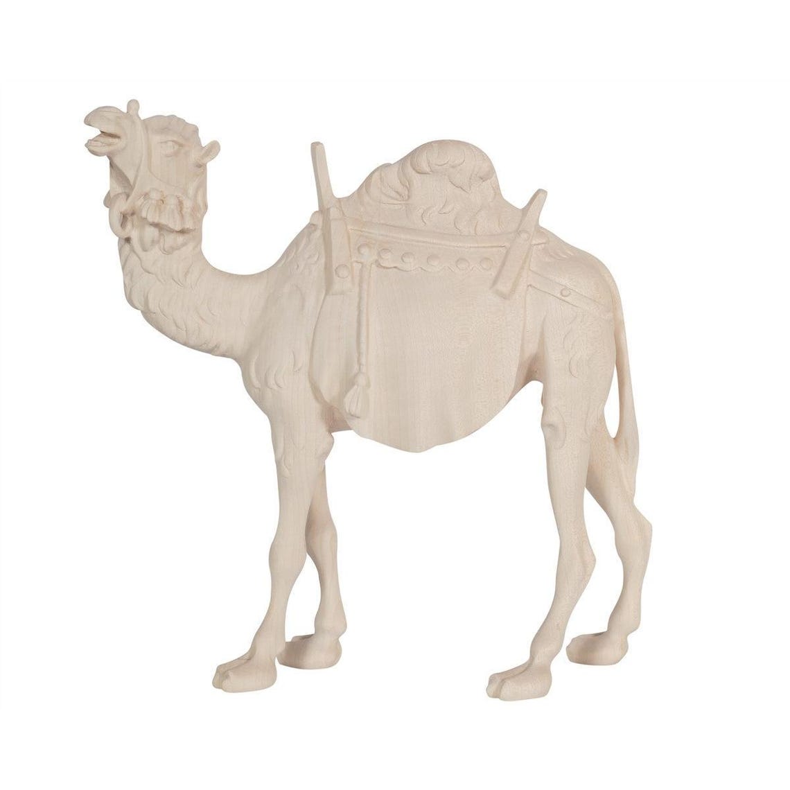 Hand-painted Maple Wood Camel Figurine – Nativity Scene Decoration - Etsy