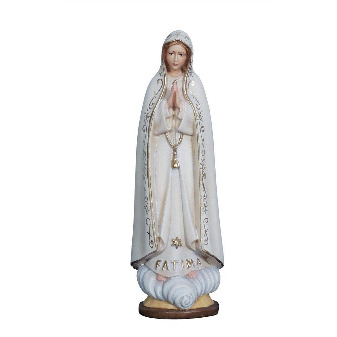 Our Lady of Fatima Wooden Statue Life Size Religious Statues, Religious ...
