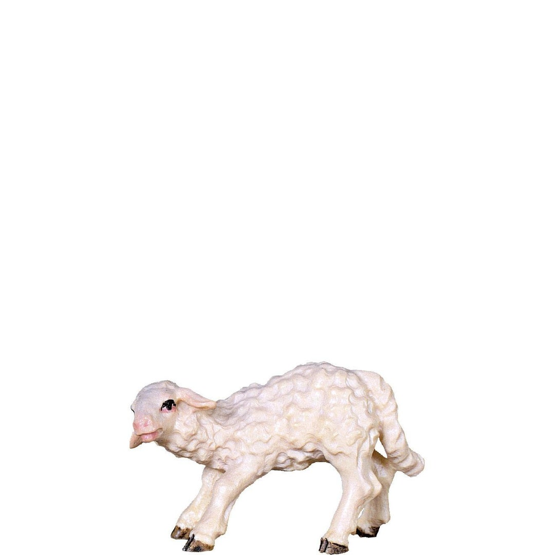 Hand Carved Maple Wood Lamb Figurine – Nativity Scene Decor - Etsy