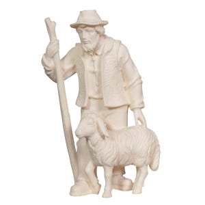 Shepherd With Sheep and Stick for Nativity Scene - Homeland Nativity ...