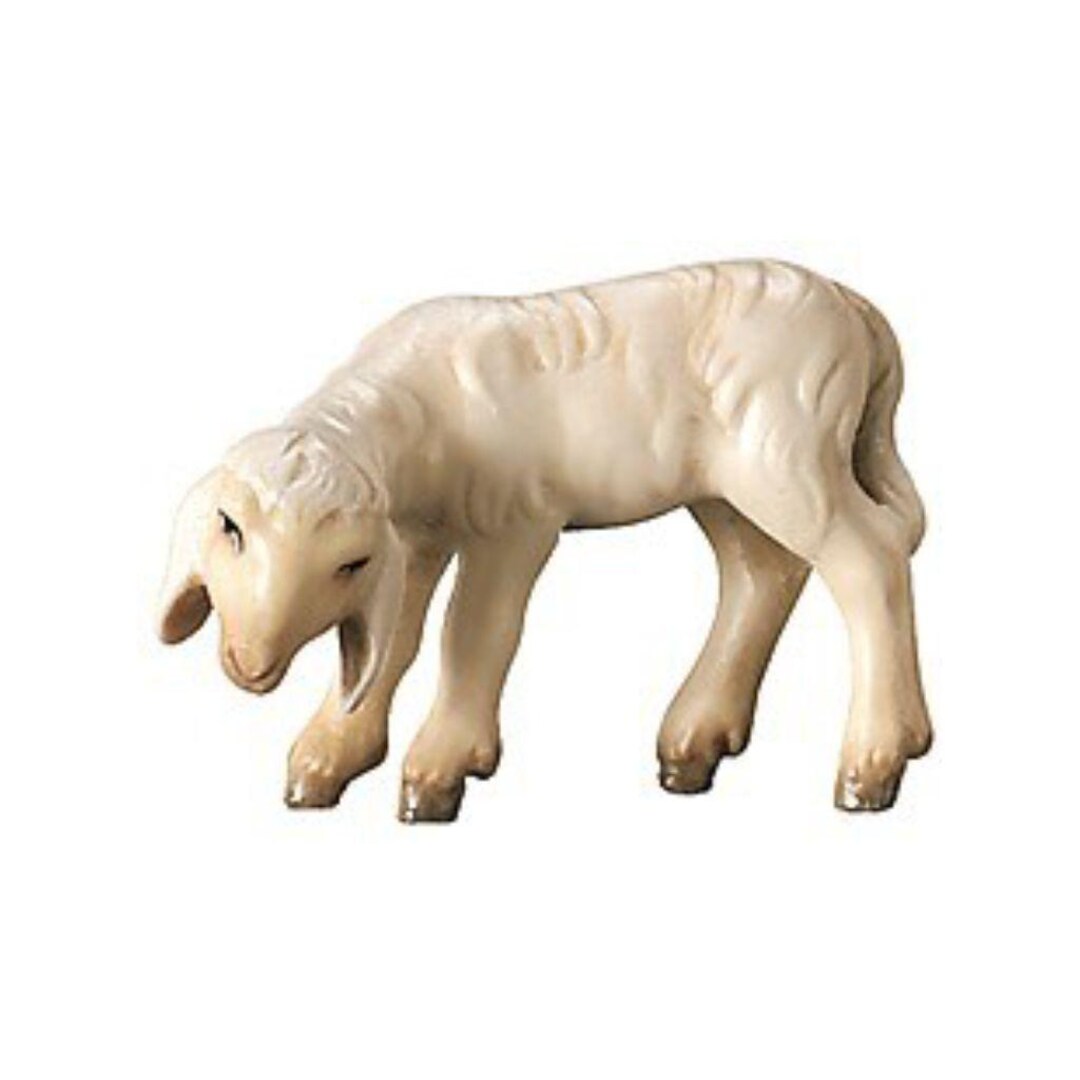 Hand Carved Maple Wood Grazing Lamb – Nativity Scene Figurine - Etsy