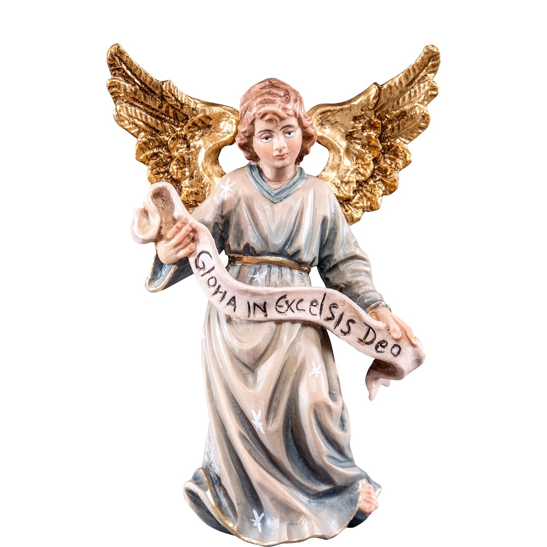 Gloria Angel for Nativity Scene - Rives Gloria Angel, Angel for Nativity, Nativity Figurines ...