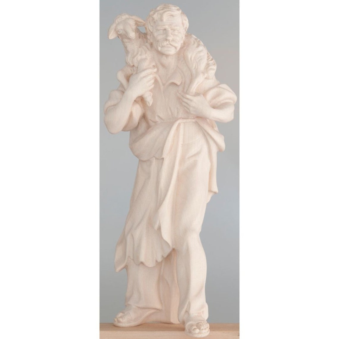 Shepherd With Sheep on His Shoulder Tyrolean Nativity Figurines ...