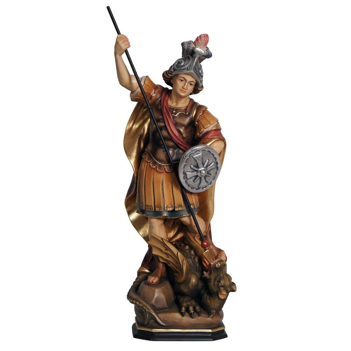 Hand Carved St. George Maple Wood Statue, Religious Gift - Etsy