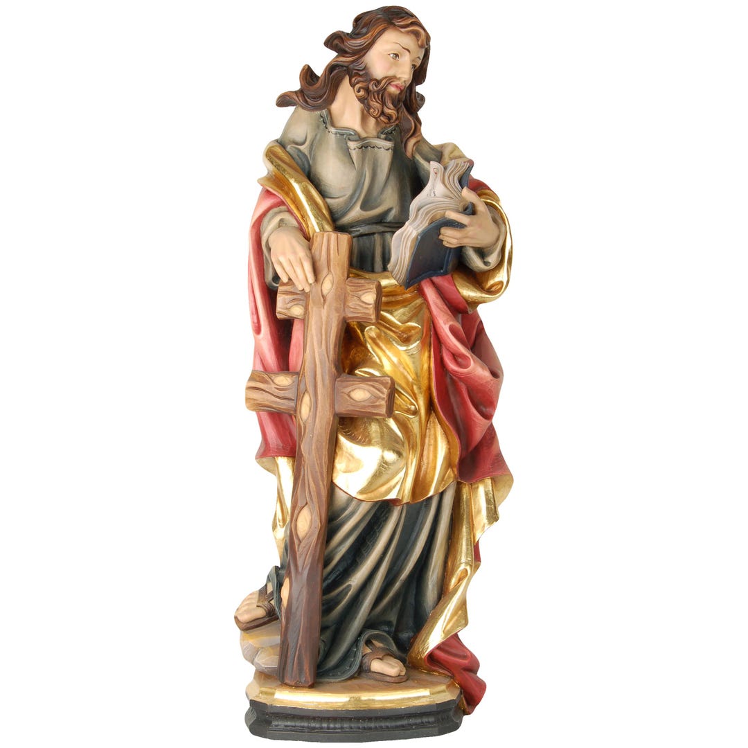 Saint Philip the Apostle Wooden Statue, Religious Statues, Catolic ...