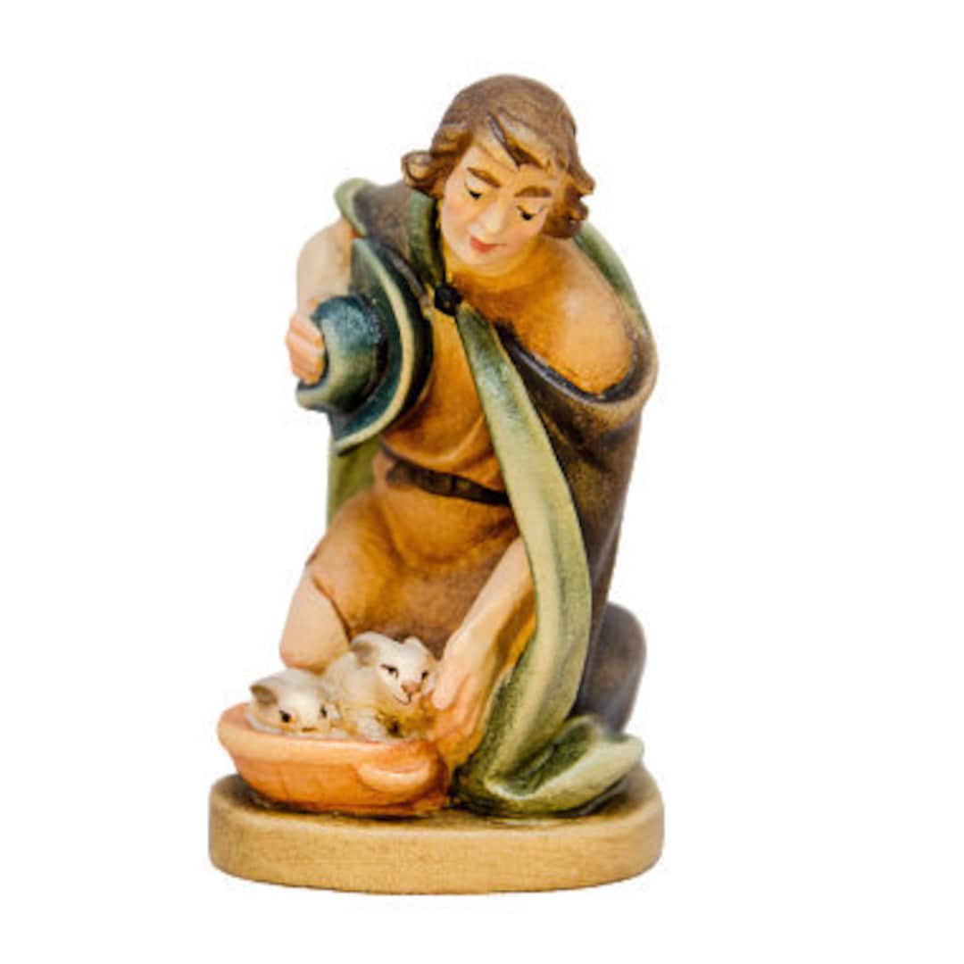 Shepherd With Rabbits - Traditional Shepherd With Rabbits for Nativity ...