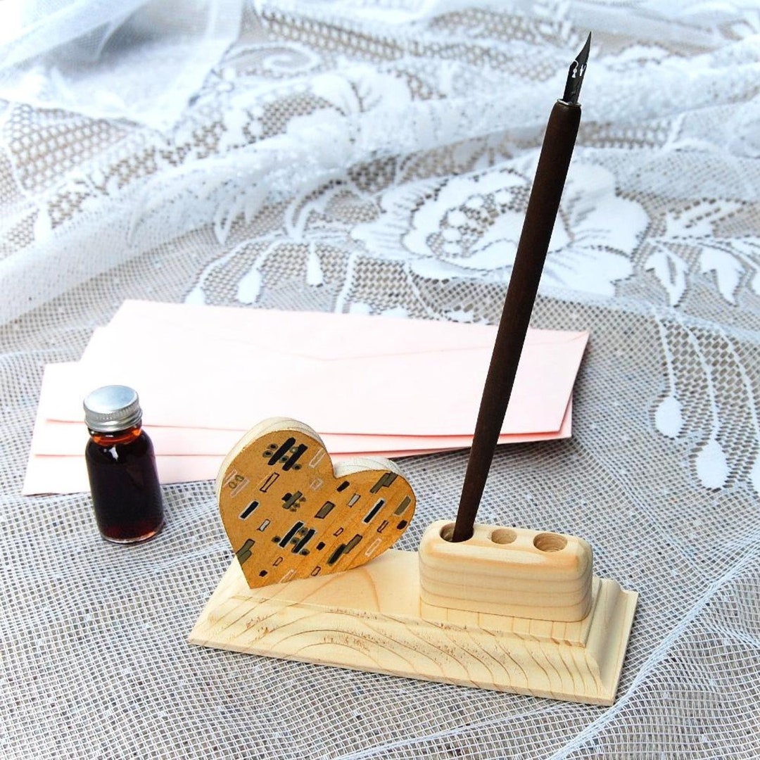 Luxury Pen Holder - Klimt Style Luxury Pen Holder – Klimt Style - Etsy