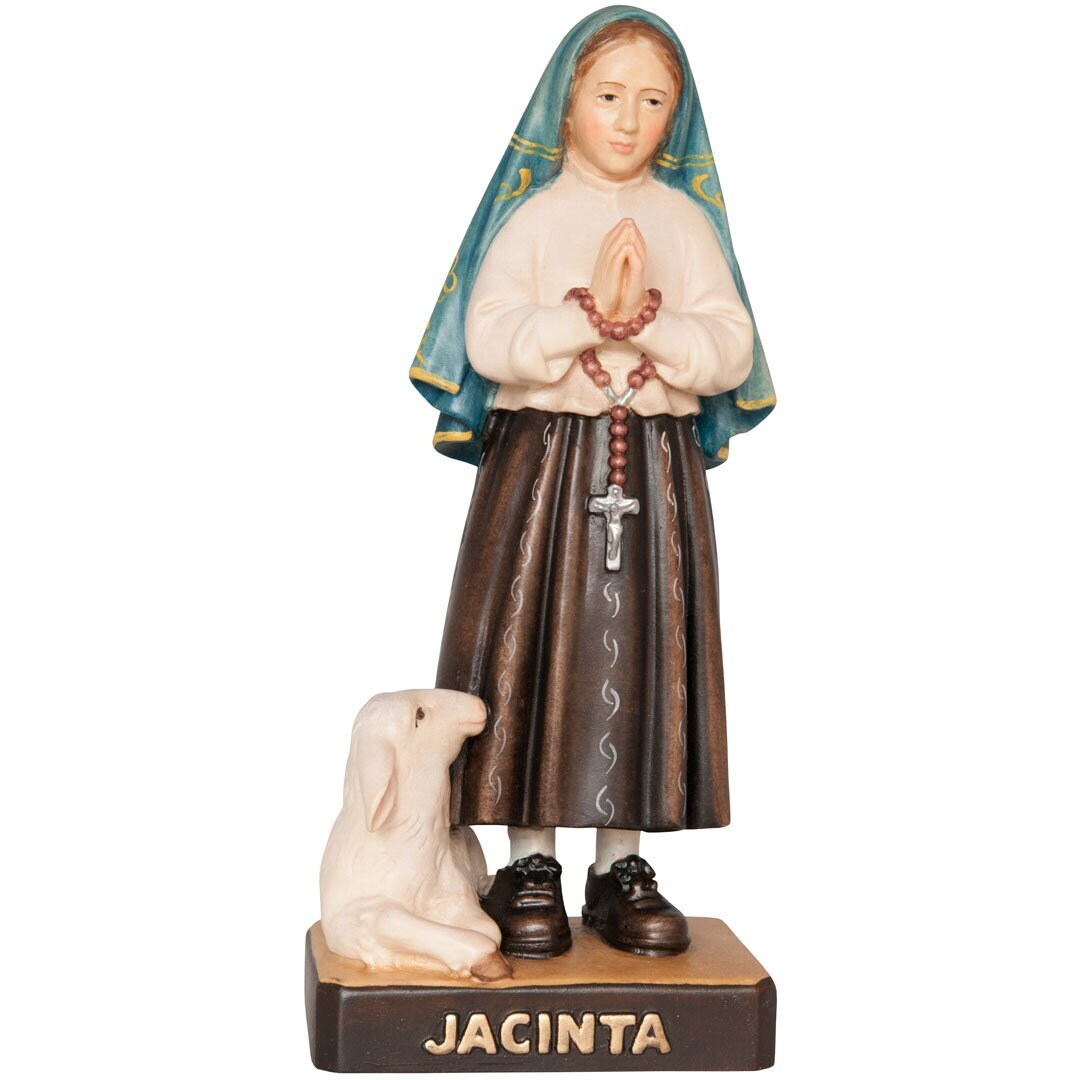 Jacinta Marto Statue – Hand-painted Maple Wood Catholic Gift - Etsy