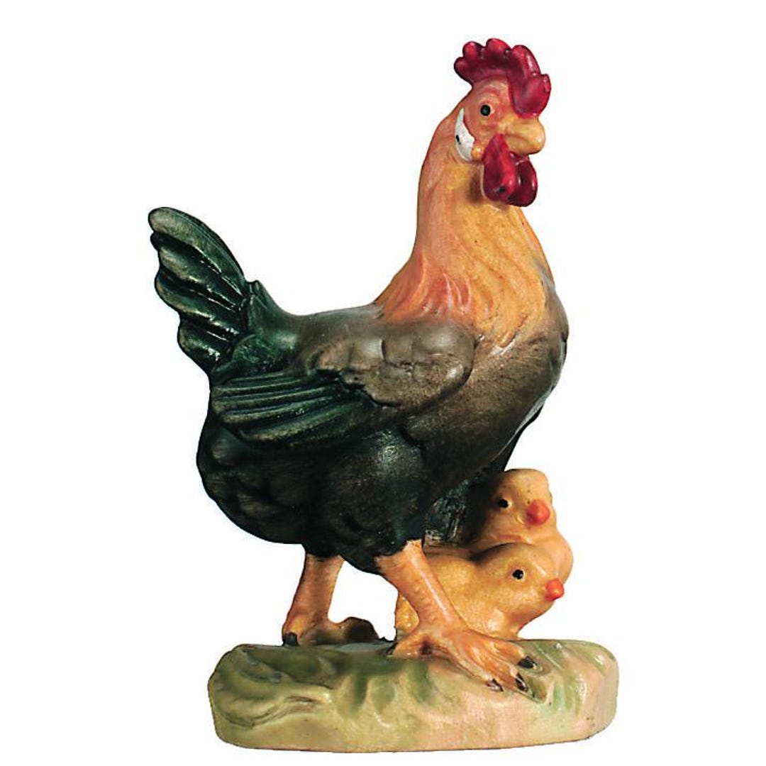Hen With Chicks for Nativity Scene - Royal Nativity Figurines, Nativity ...