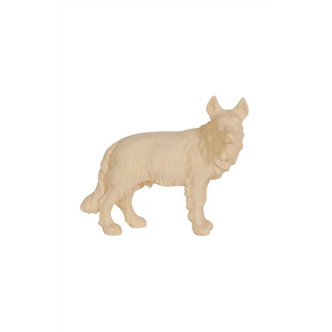 Pine Wood German Shepherd Figurine – Alpine Nativity Scene (11cm) - Etsy