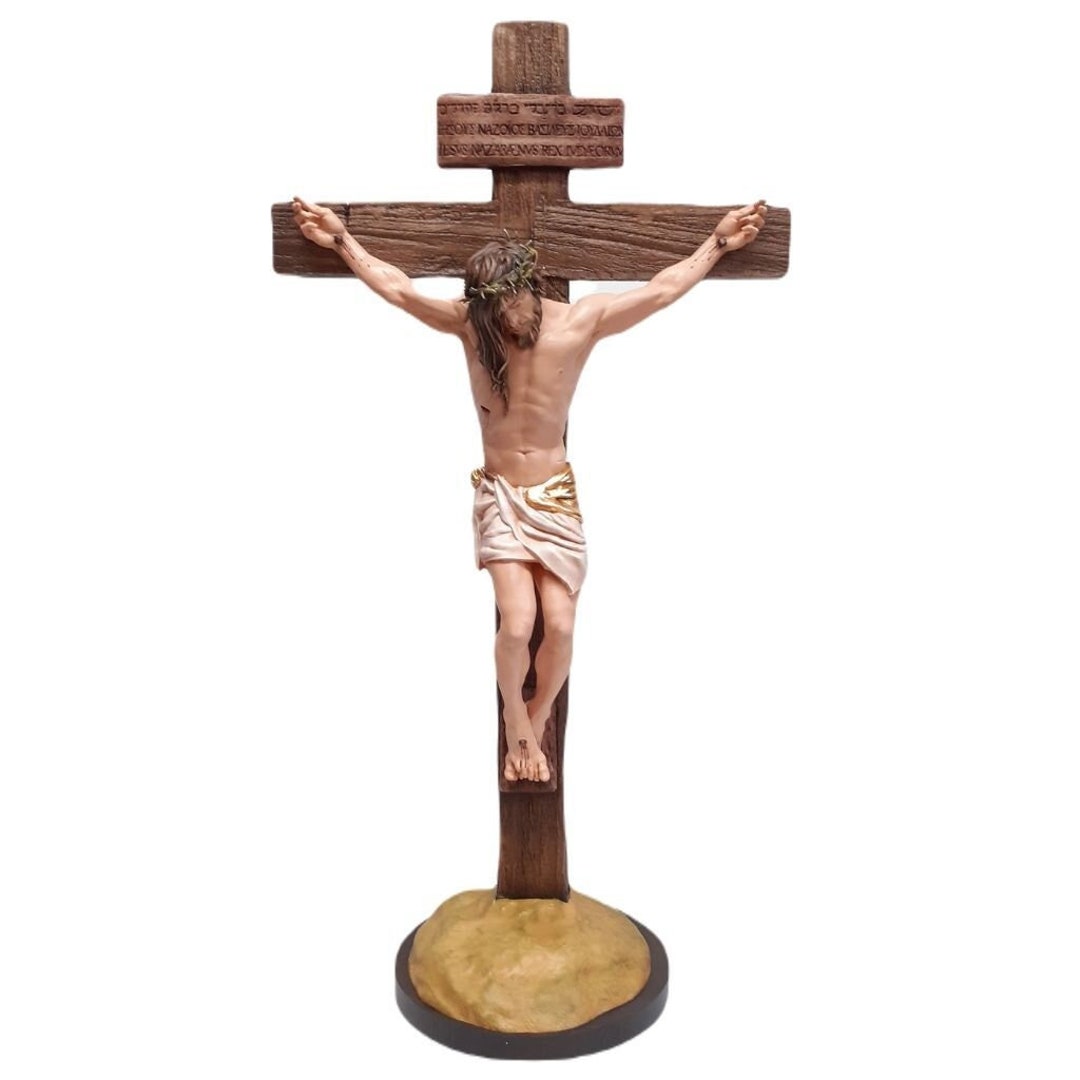 Jesus: the Cross of Salvation Wooden Cross, Wooden Gifts, Wall Cross ...