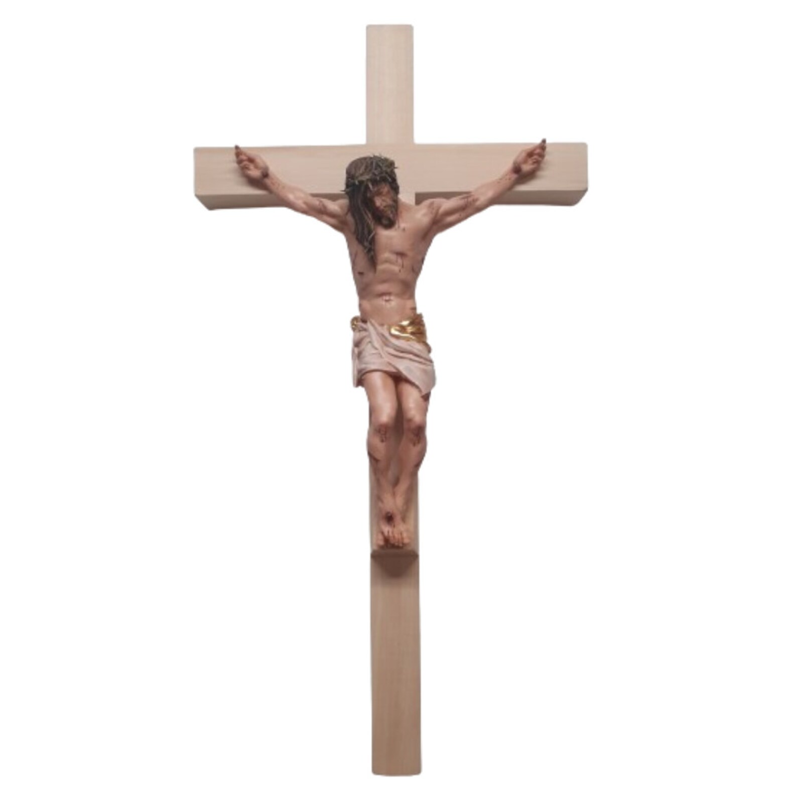 Narrow Jesus Cross, Religious Wall Decor, Catholic Gift, Italian Made ...