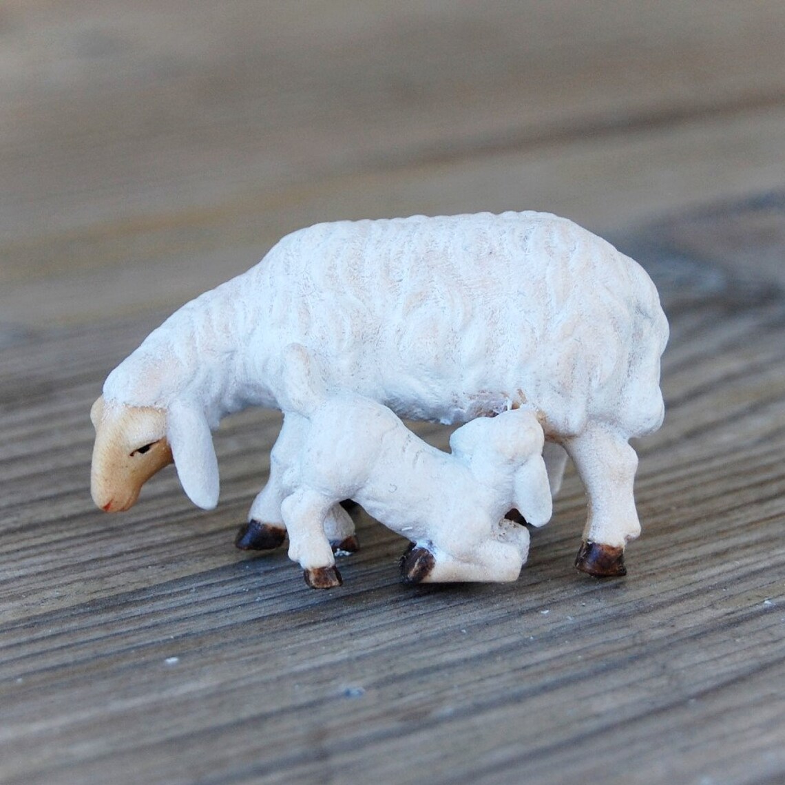 Nativity Animals Sheep With Lamb for Nativity Scene Setlife - Etsy