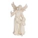 Hand Carved Wooden Guardian Angel With Girl Statue, Religious Gift - Etsy