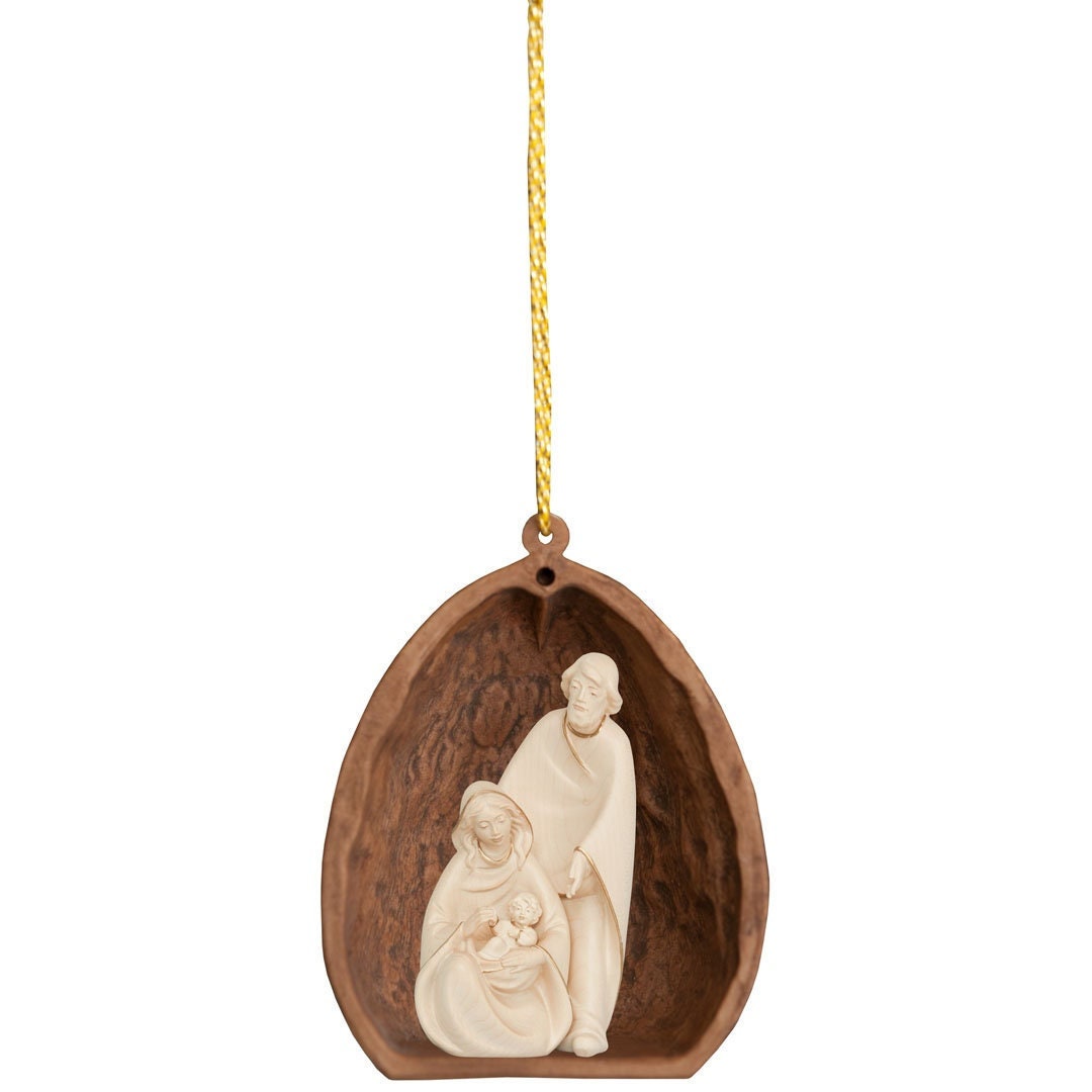 Nut Shell With Holy Family - Religious Catholic Christian Gifts ...