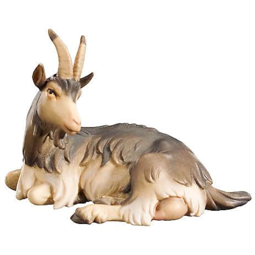 Goat Lying for Nativity Scene - Royal Nativity Figurines, Nativity ...
