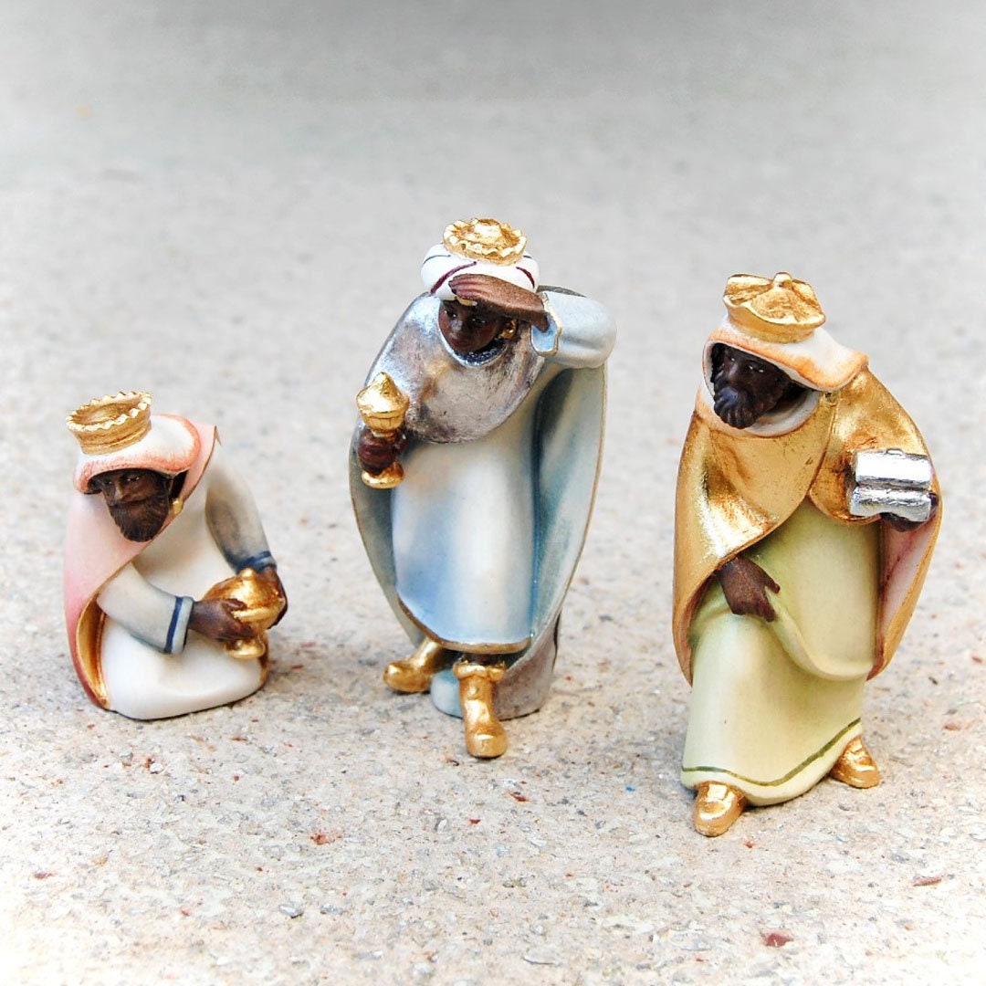 Set of Three Kings African Nativity Scene Set, Life Size Nativity ...