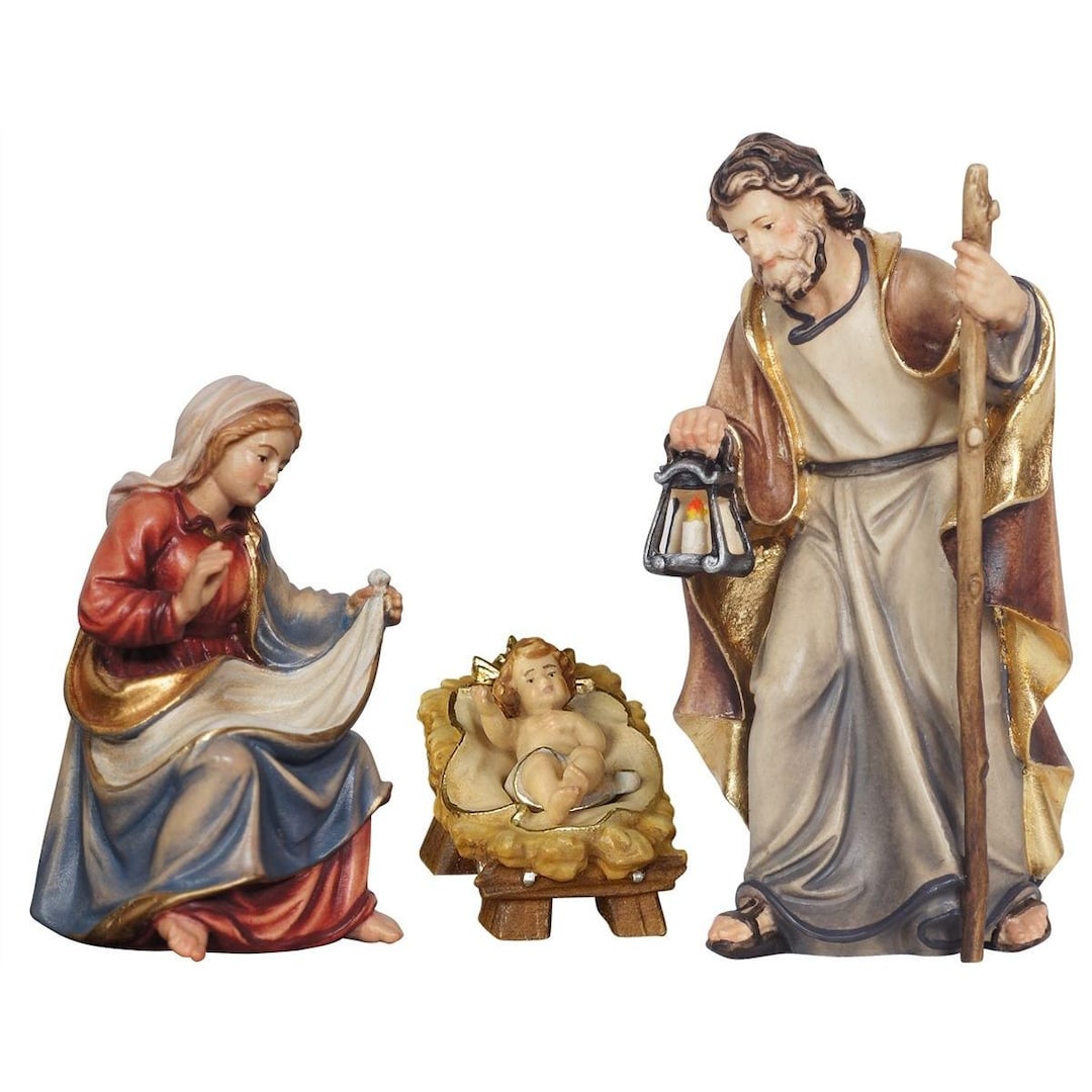 Holy Family With Baby Jesus for Nativity Scene - Jerusalem Nativity ...
