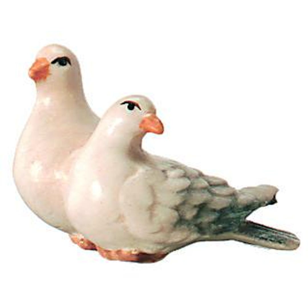 Pair of Doves for Nativity Scene - Royal Nativity Figurines, Nativity ...