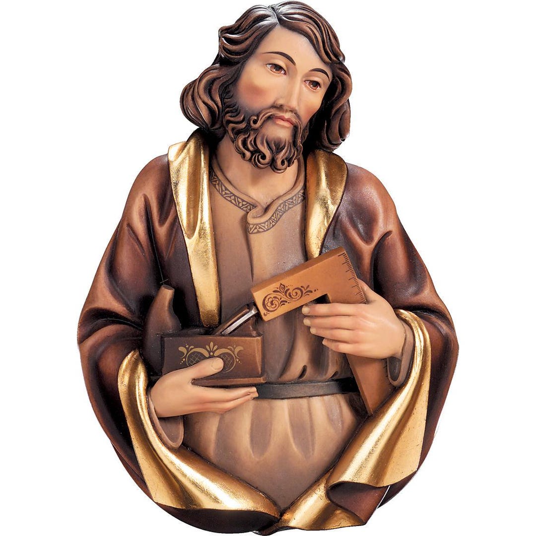 Hand Carved Saint Joseph Statue – Religious Gift, Made in Italy - Etsy