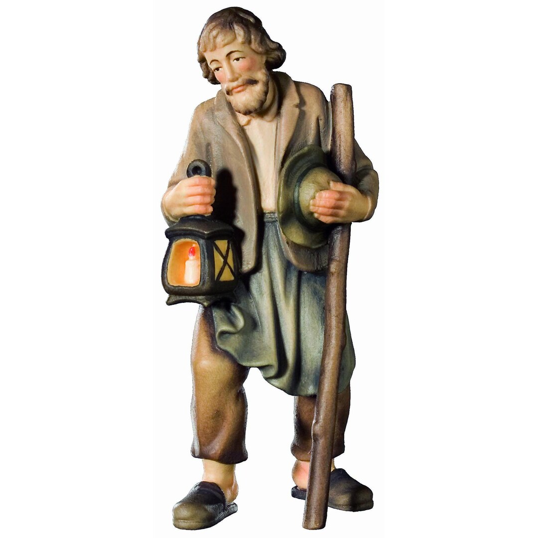 St. Joseph - Peasant Wooden Nativity Scene, Religious Catholic ...