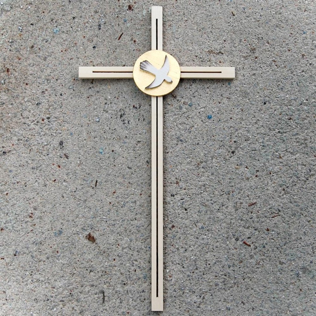 Confirmation Wall Cross With Dove Confirmation Gifts Church - Etsy