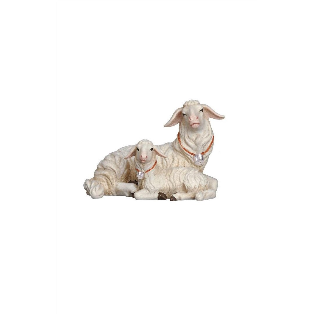 Hand-painted Sheep With Lamb Figurine – Italian Nativity Scene - Etsy