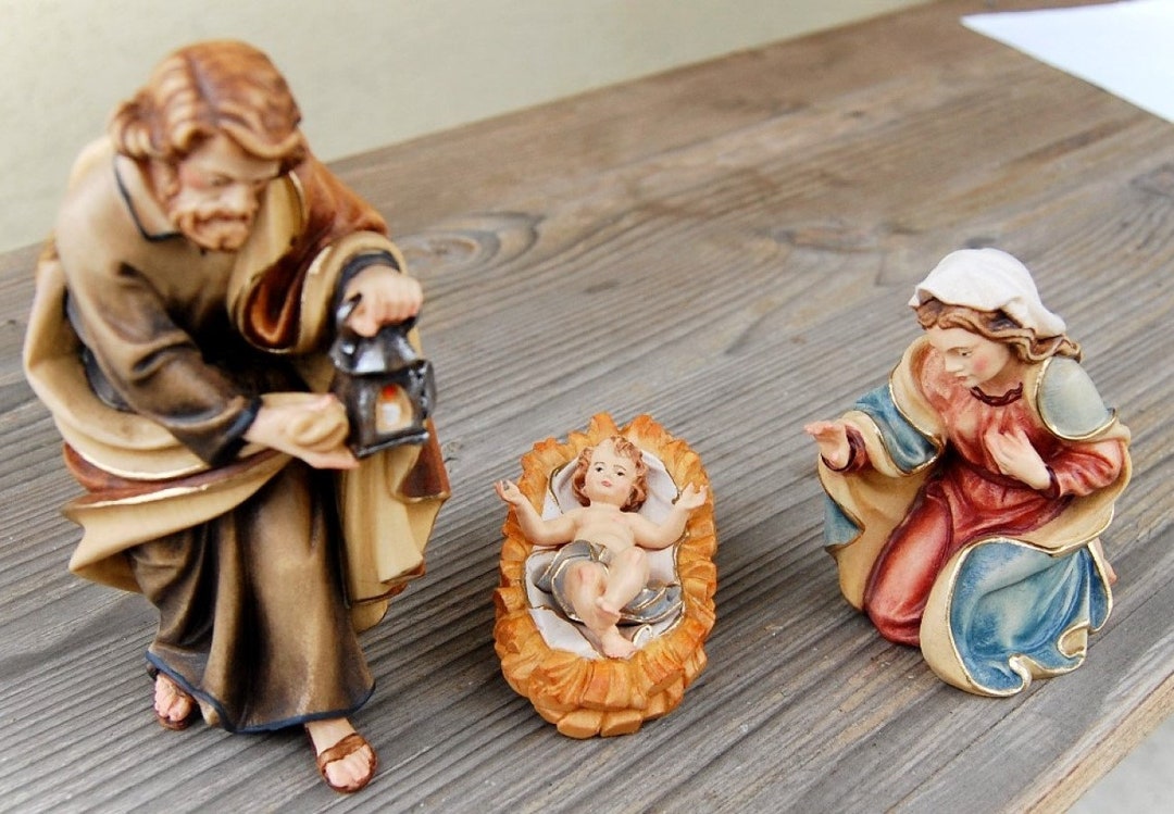 Holy Family for Nativity - Baroque Holy Family for Nativity, Life Size ...