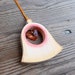 Wooden Bell With Crystal Wall Window Decoration Ornament - Etsy